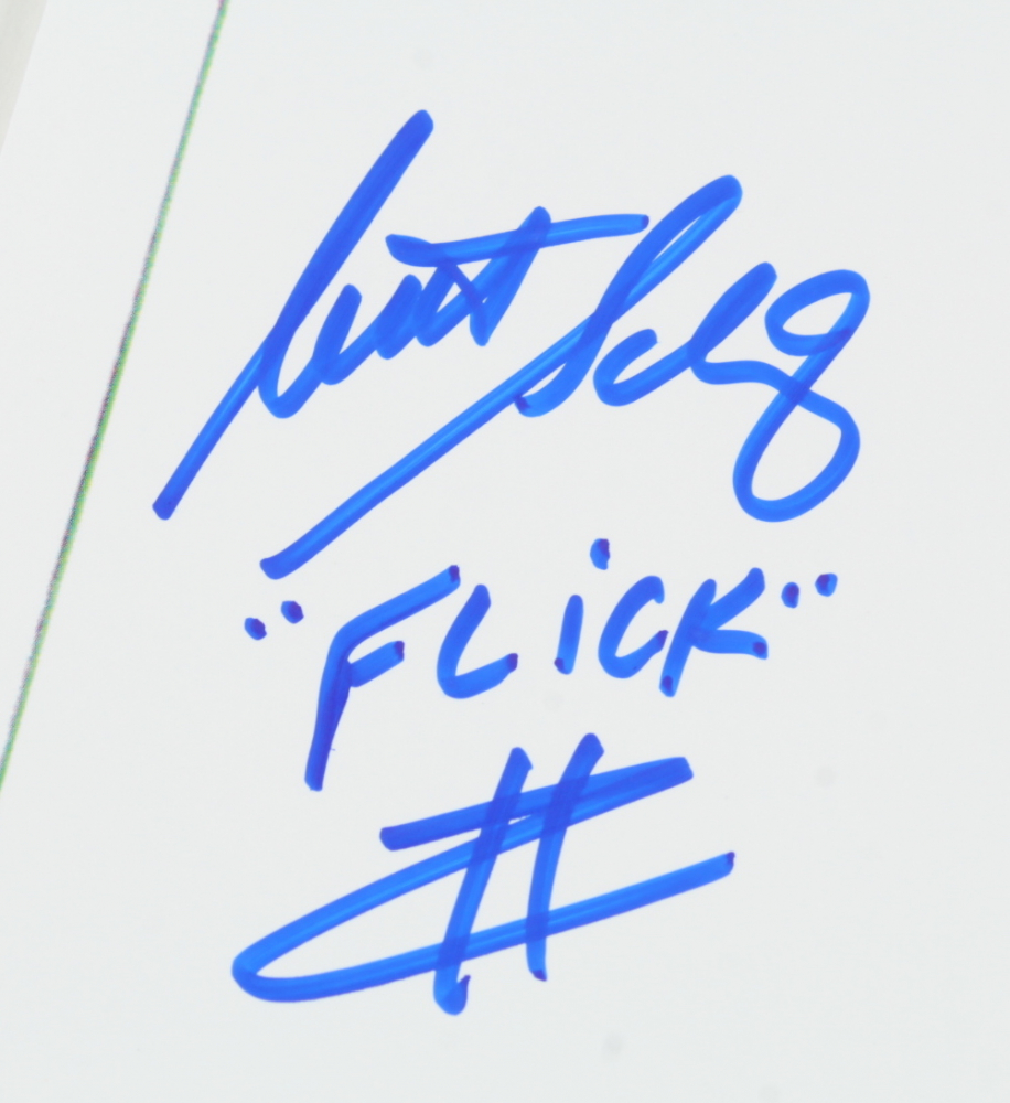 Scotty Schwartz Signed "A Christmas Story" 11x17 Movie Poster Inscribed ...