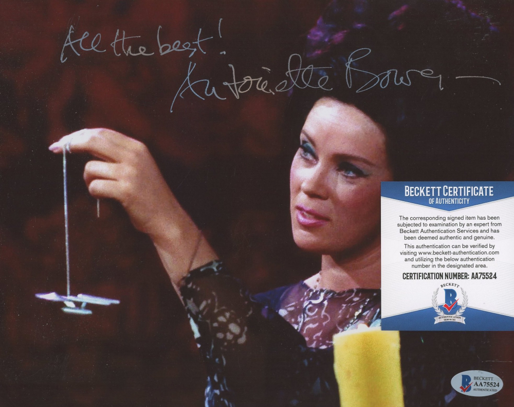 Antoinette Bower Signed "Star Trek" 8x10 Photo Inscribed "All The Best ...