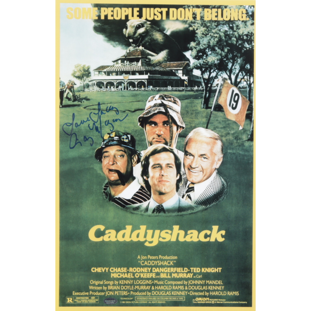 Cindy Morgan Signed "Caddyshack" 11x17 Movie Poster Inscribed "Love ...