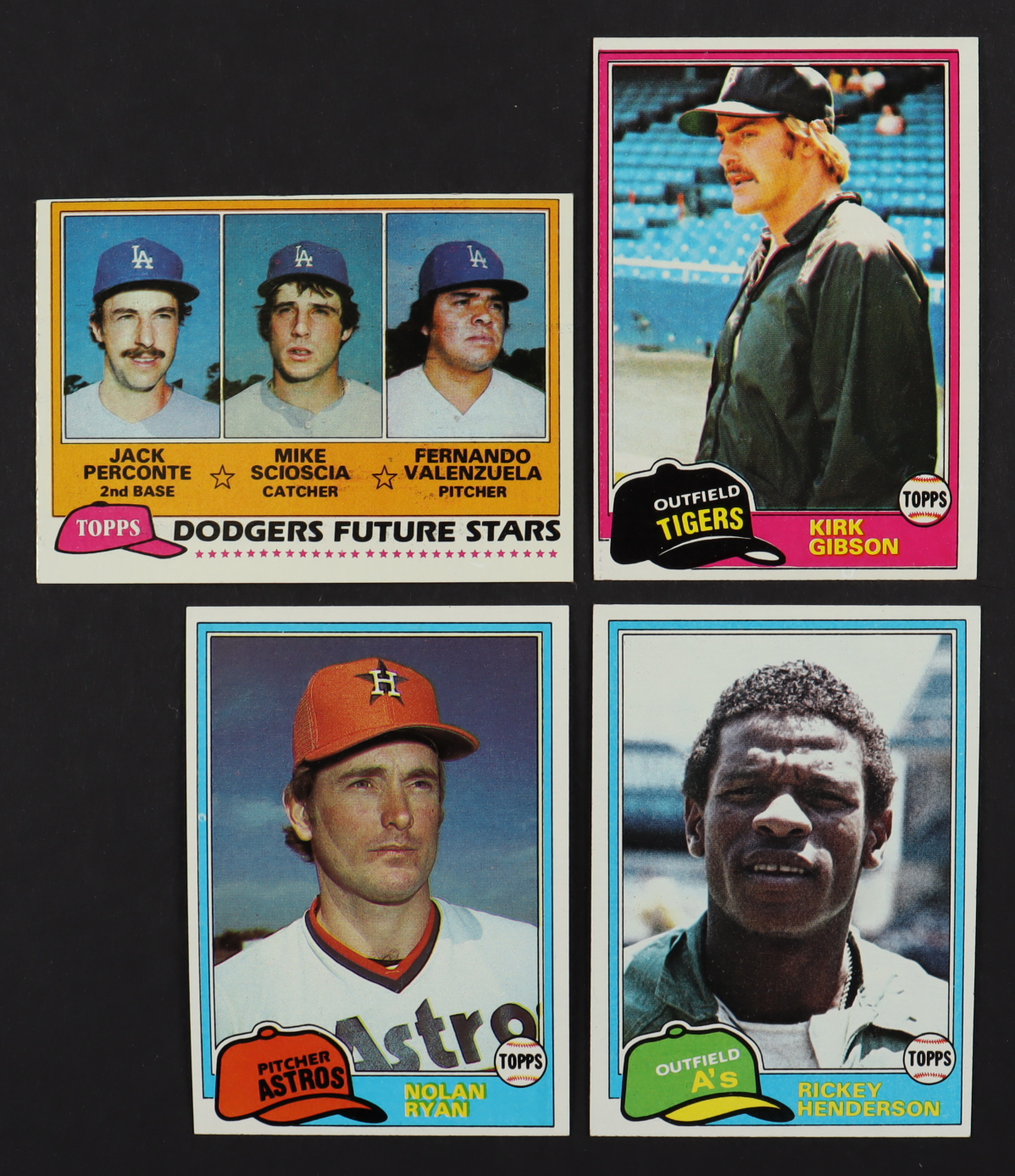 1981 Topps Baseball Complete Set of (726) Cards with Jack Perconte ...