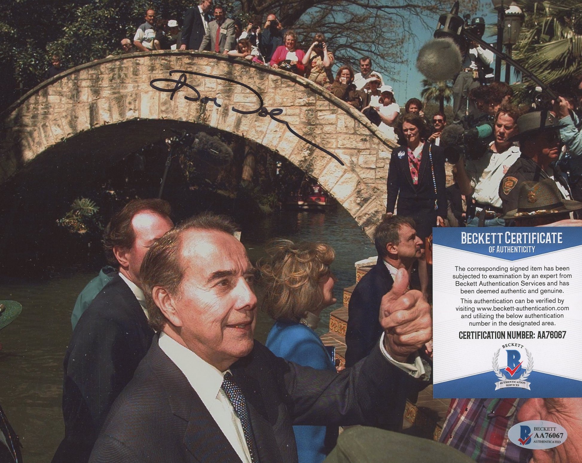 Bob Dole Signed 8x10 Photo (Beckett) | Pristine Auction