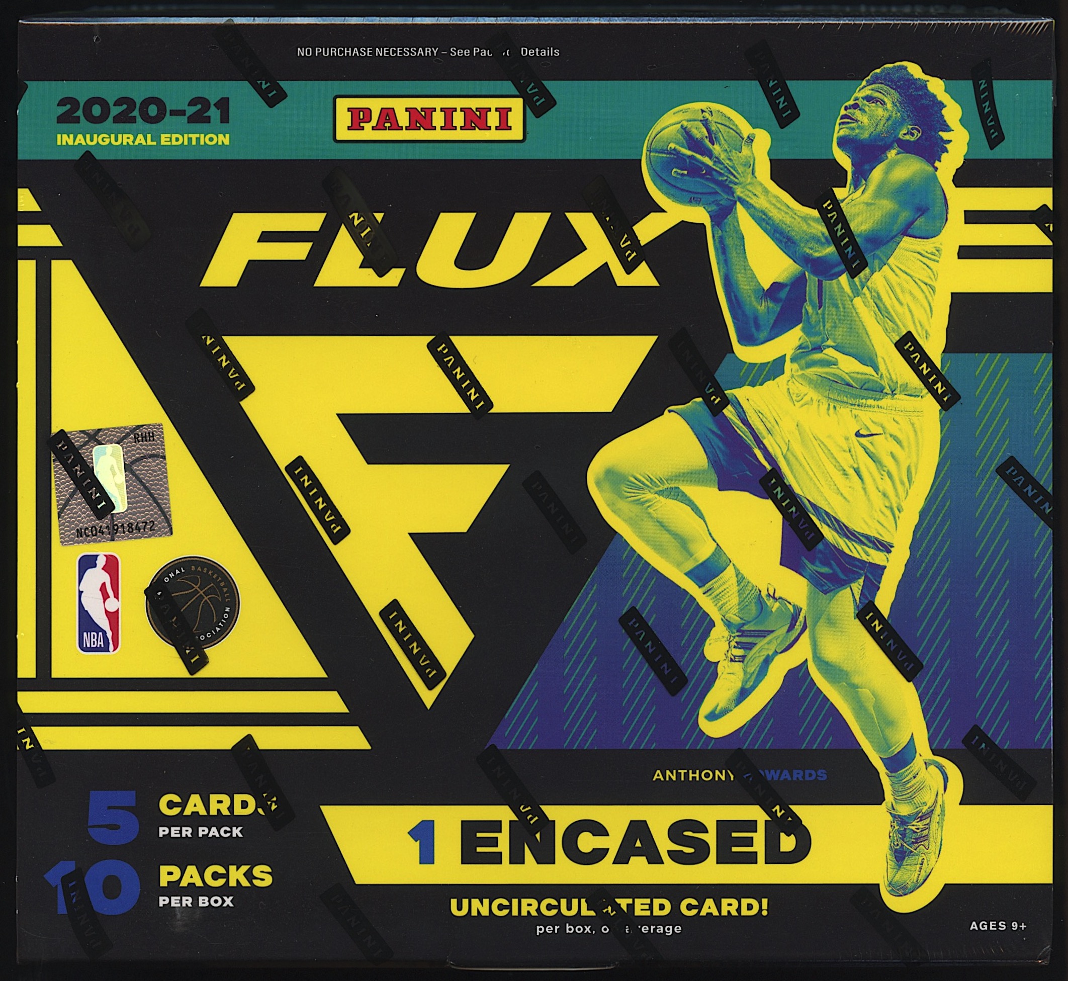 2020-21 Panini Flux Basketball Hobby Box | Pristine Auction