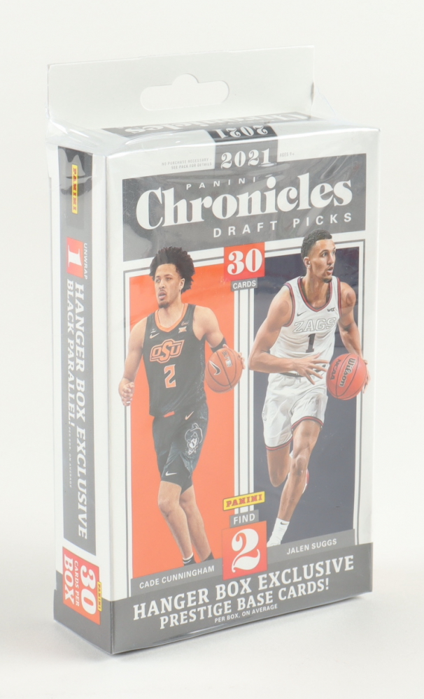 2021-22 Panini Chronicles Draft Picks Basketball Hanger Box with (30) Cards | Pristine Auction