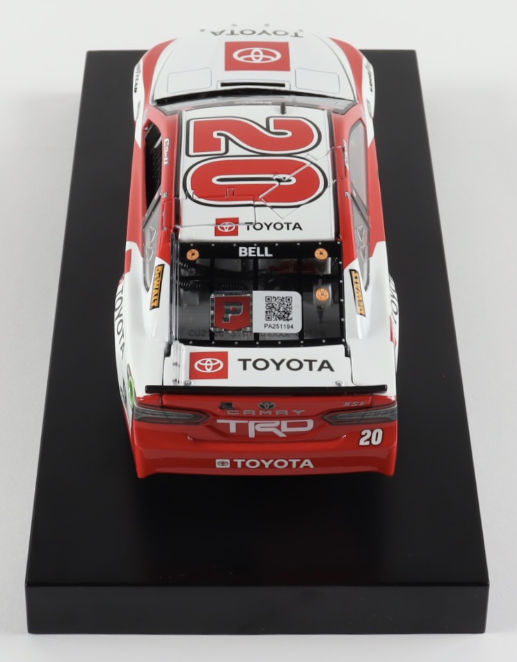 Christopher Bell Signed 2021 NASCAR #20 Toyota Camry - 1:24 Premium ...