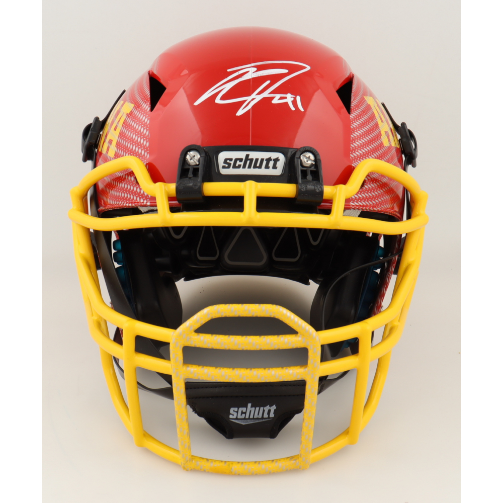 Kenyan Drake Signed Full-Size Authentic On-Field Hydro-Dipped Helmet ...