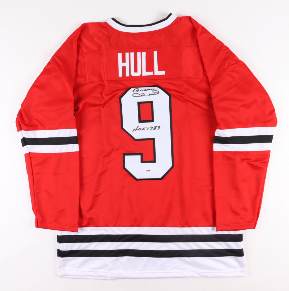 Bobby Hull Signed Jersey Inscribed "HOF 1983" (PSA) | Pristine Auction