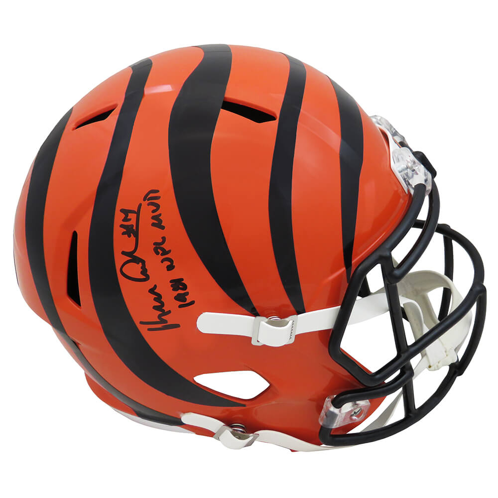 Ken Anderson Signed Bengals Full-Size Speed Helmet Inscribed "1981 NFL ...
