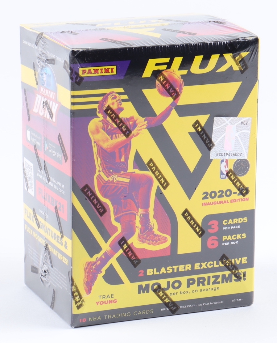 2020-21 Panini Flux Basketball Blaster Box with (6) Packs | Pristine ...