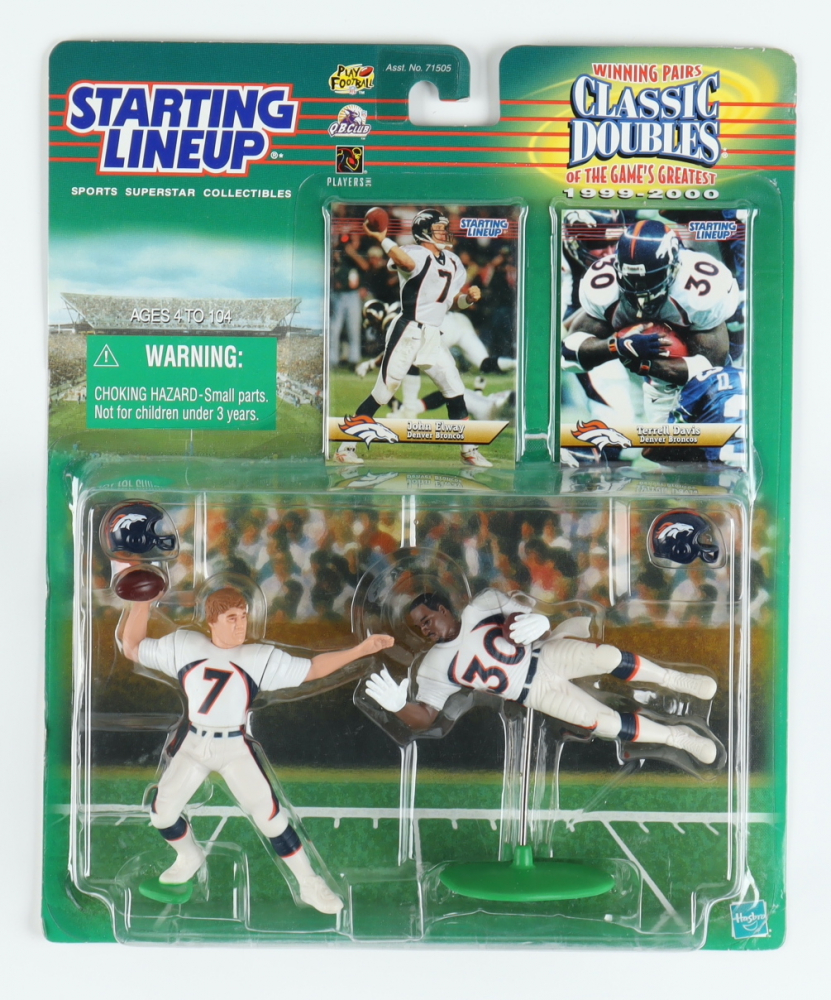 John Elway & Terrell Davis Broncos 1998 Series Starting Lineup ...