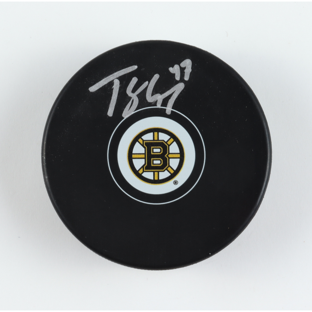 Torey Krug Signed Bruins Logo Hockey Puck (Fanatics) | Pristine Auction