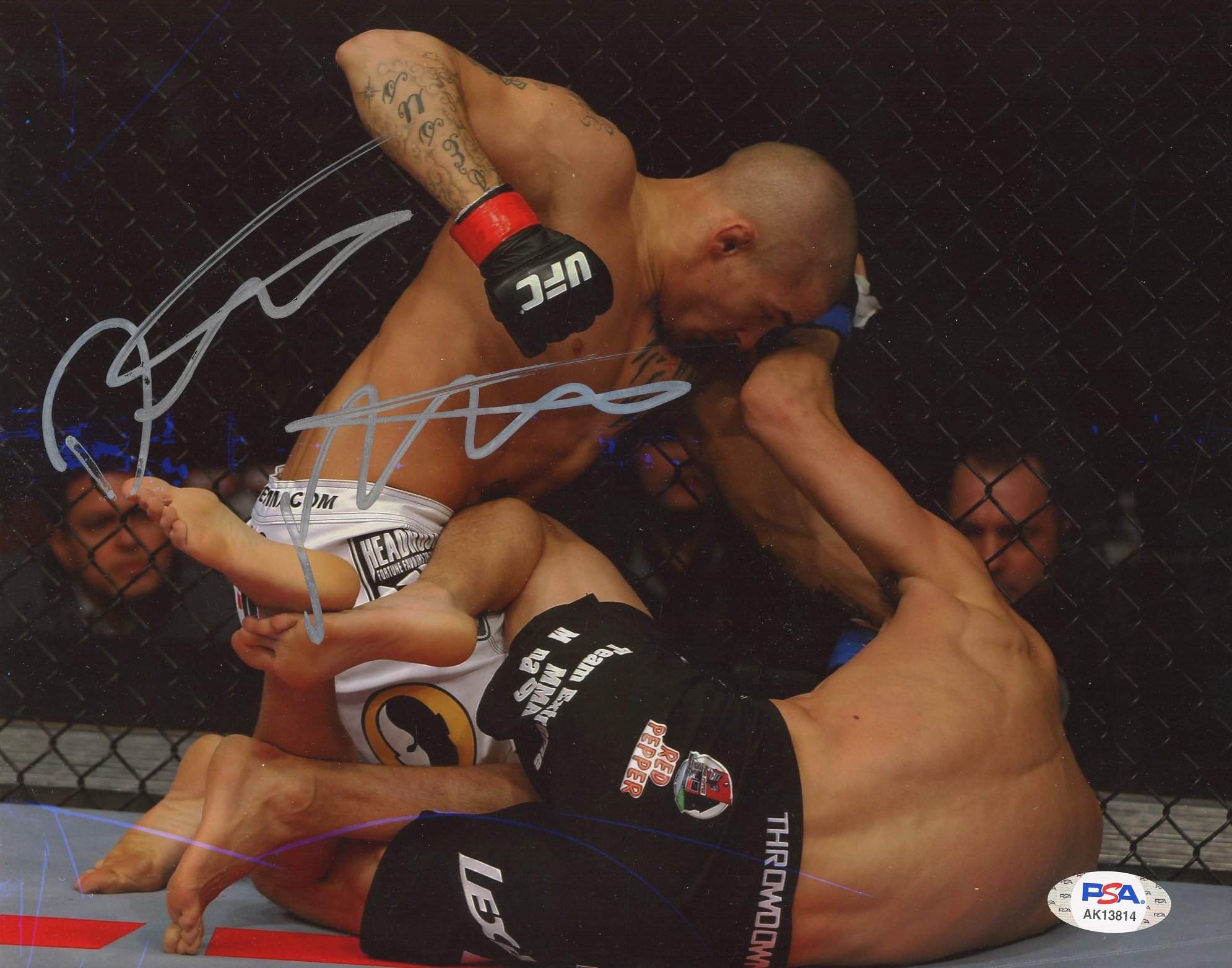 Dustin Poirier Signed UFC 8x10 Photo (PSA) | Pristine Auction