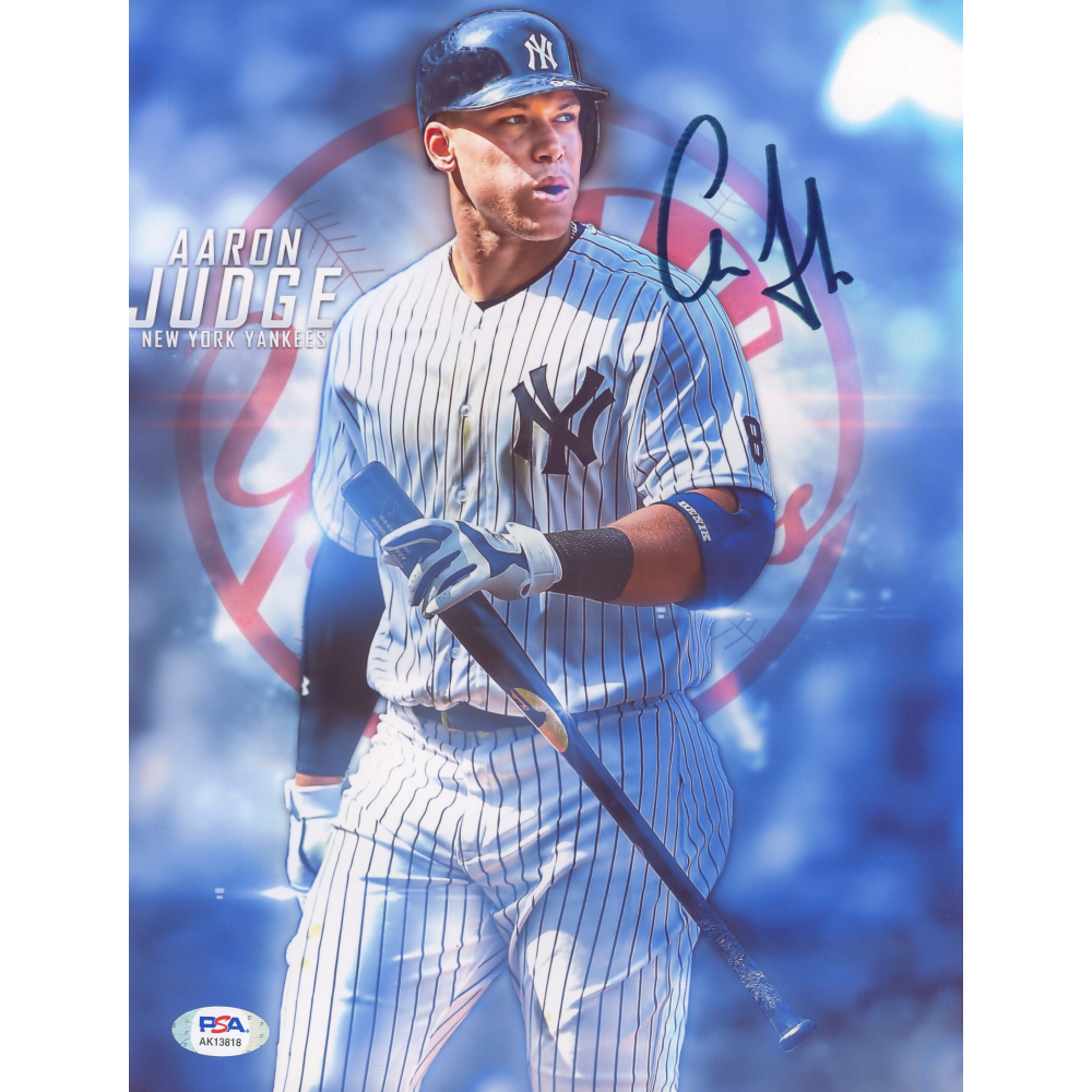 Aaron Judge Signed Yankees 8x10 Photo (PSA) | Pristine Auction