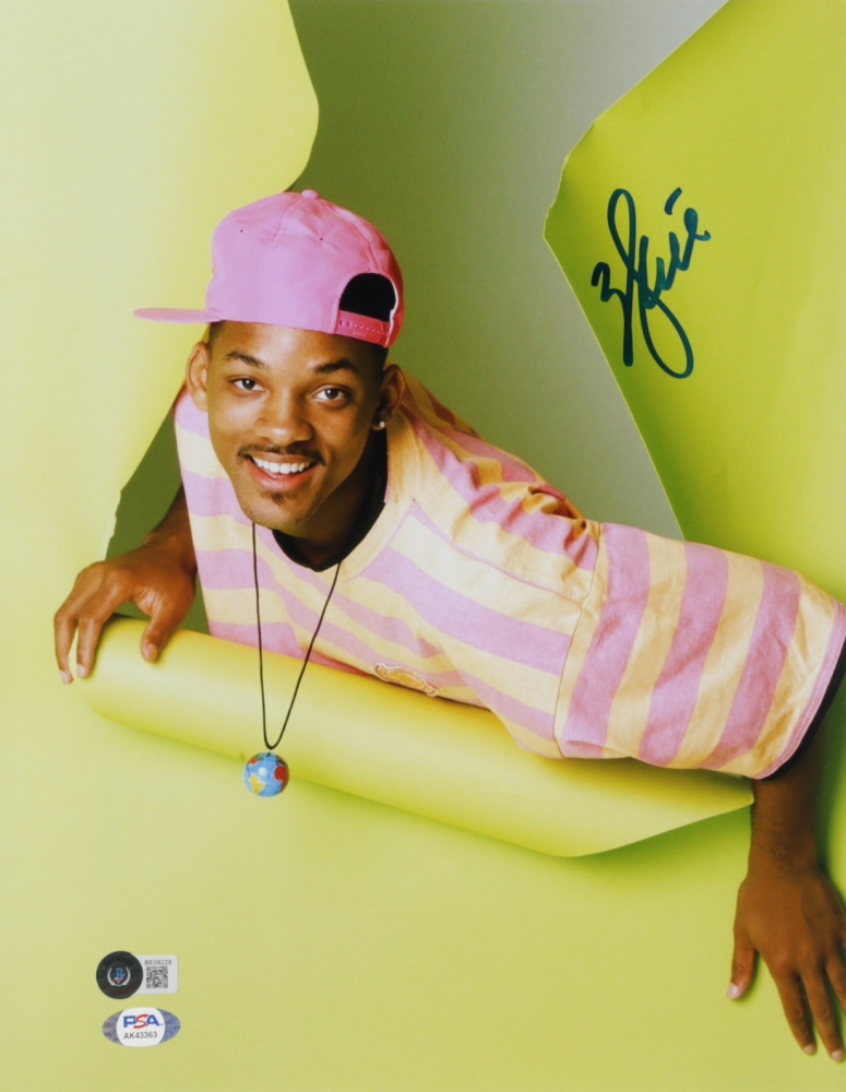 Will Smith Signed "The Fresh Prince of Bel-Air" 11x14 Photo (Beckett ...
