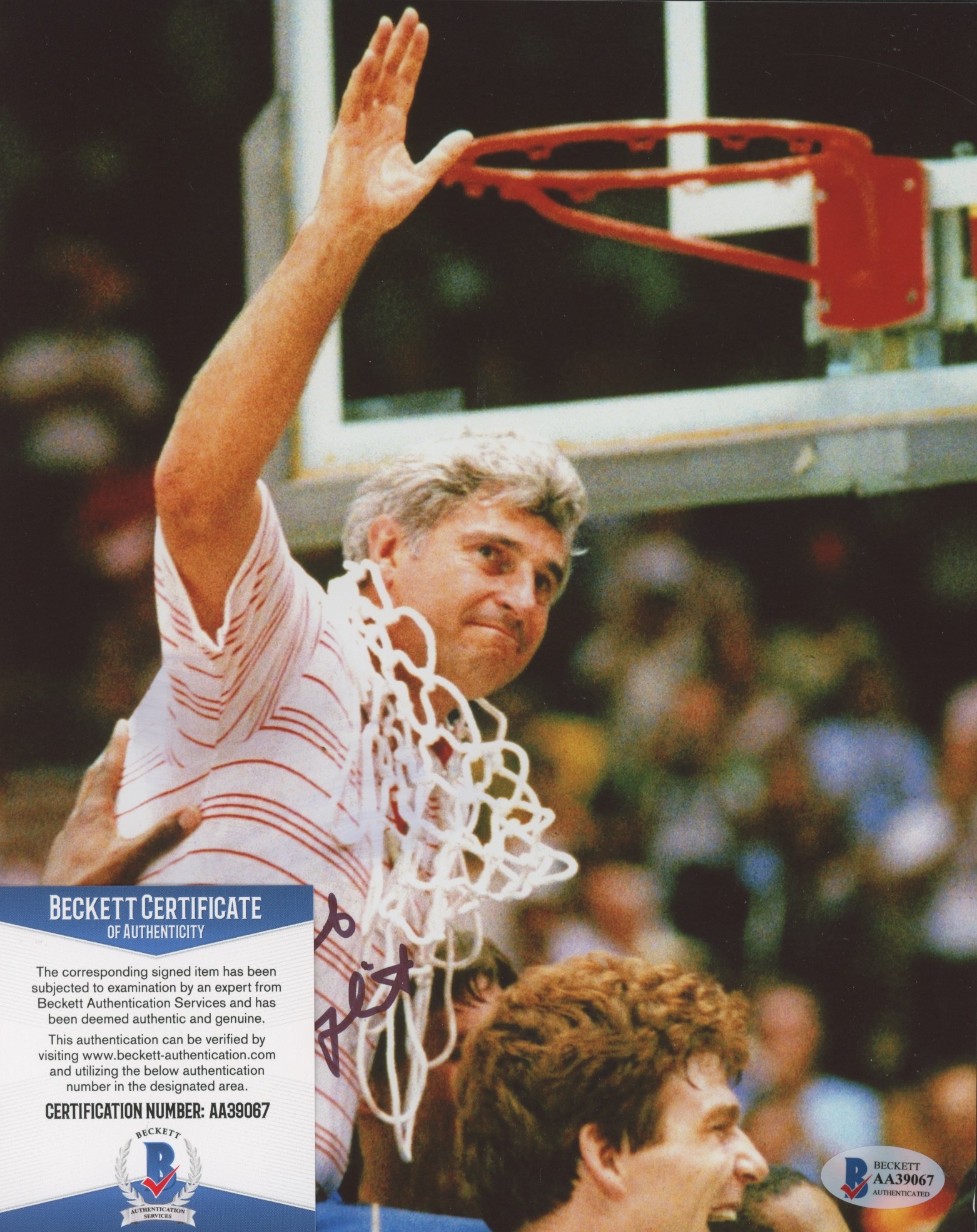 Bob Knight Signed 8x10 Photo (Beckett) | Pristine Auction