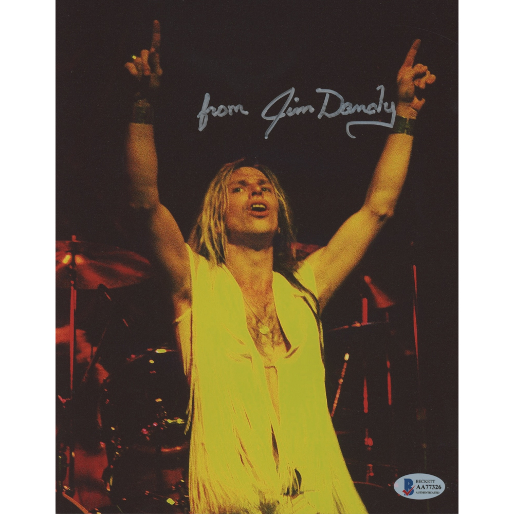 Jim "Dandy" Mangrum Signed 8x10 Photo Inscribed "From" (Beckett ...