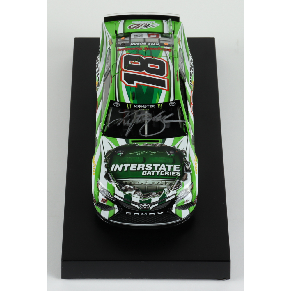 Kyle Busch Signed NASCAR #18 Interstate Batteries 2019 Camry 1:24 ...