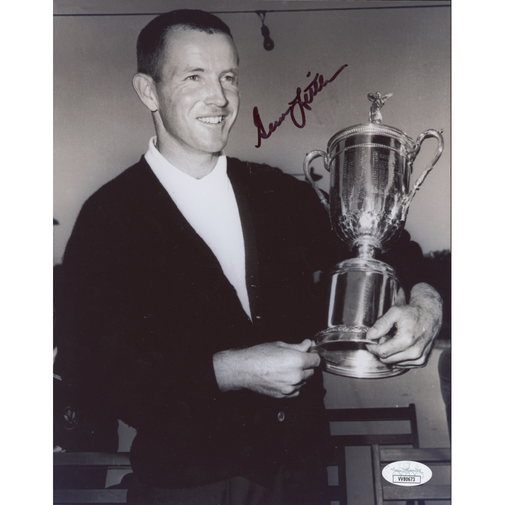 Gene Littler Signed 8x10 Photo (JSA) | Pristine Auction