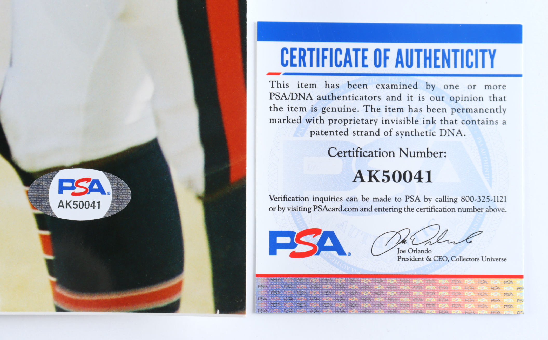 Brian Urlacher & Keith Traylor Signed Bears 16x20 Photo (PSA ...