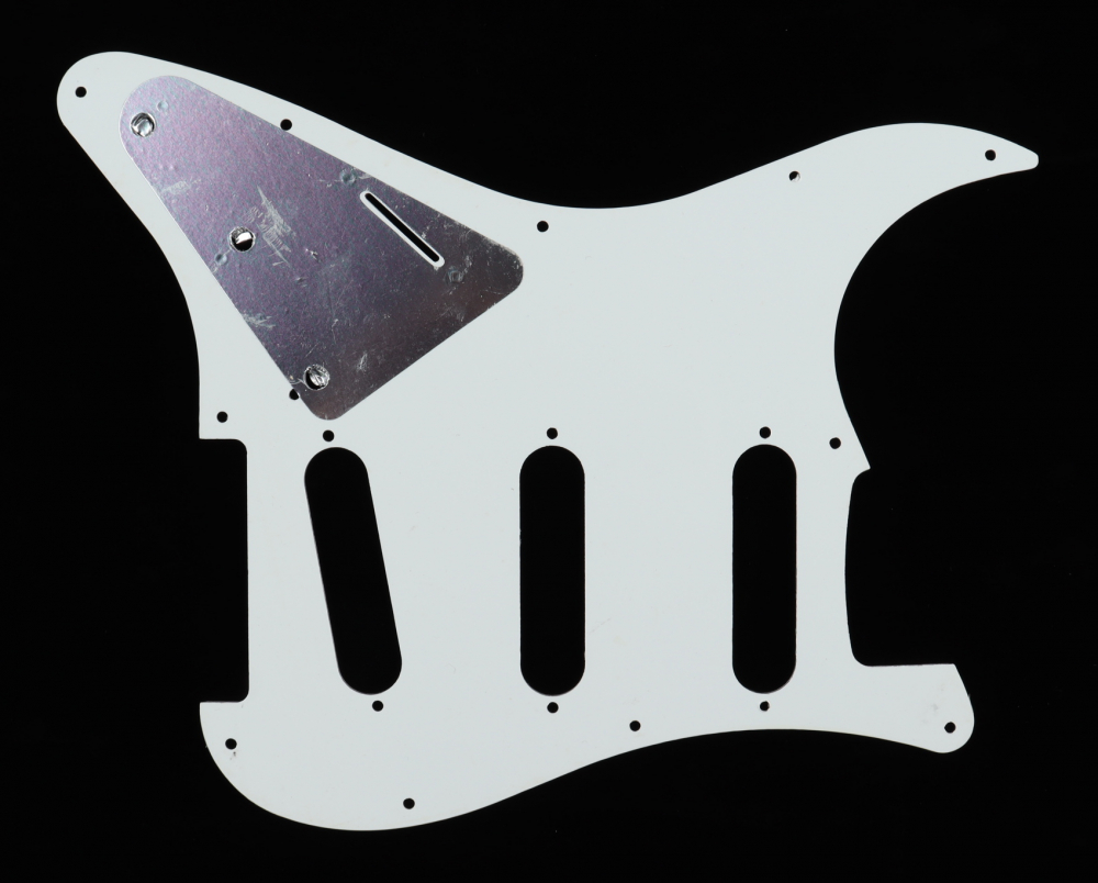 Angus Young Signed Electric Guitar Pickguard (AutographCOA) | Pristine ...
