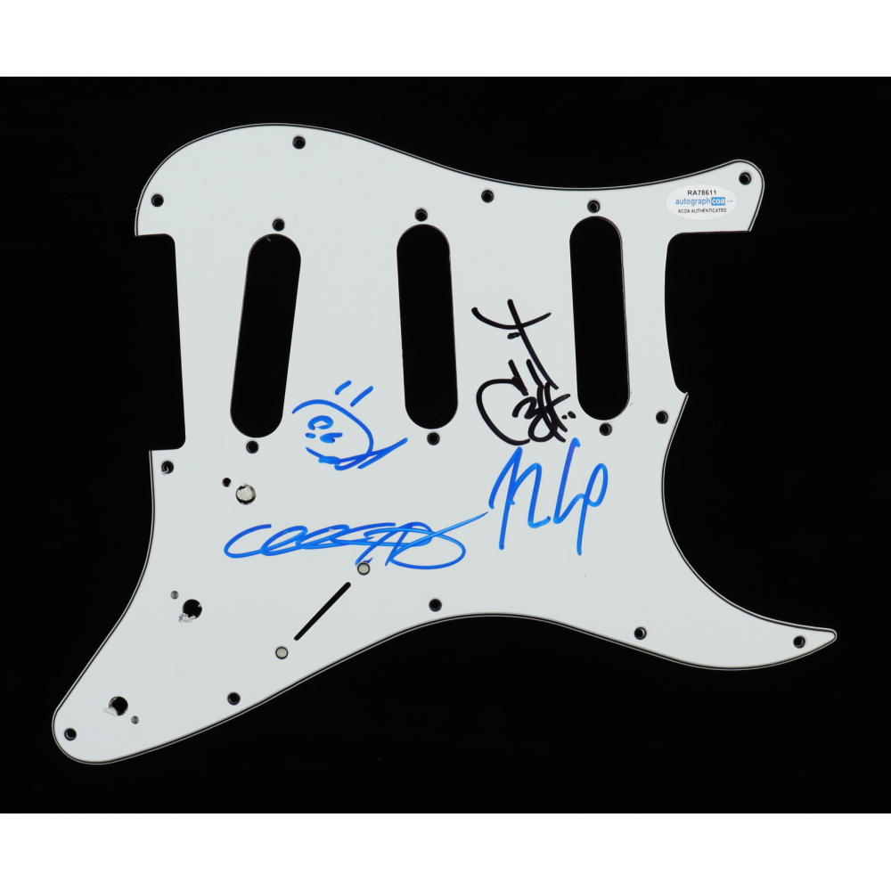 311 Electric Guitar Pickguard Band-Signed by (4) with Nick Hexum, Chad ...