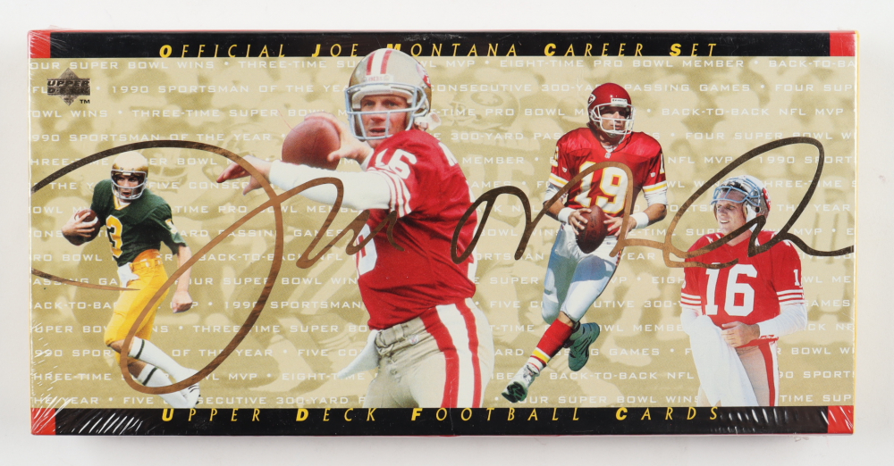 Joe Montana 1995 Upper Deck Career Set Complete Set of (45) Football ...