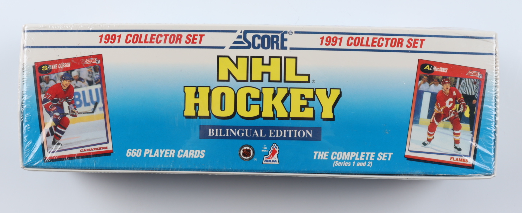 1991-92 Score Canadian English Hockey Complete Set of (660) Cards With Wayne Gretzky #100, Wayne ...