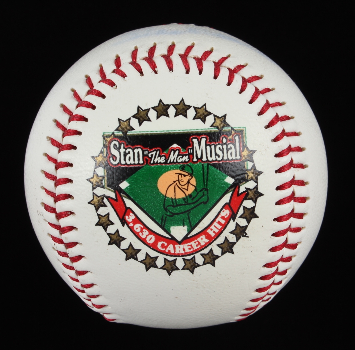 Stan Musial Signed Commemorative Logo Baseball (PSA) | Pristine Auction