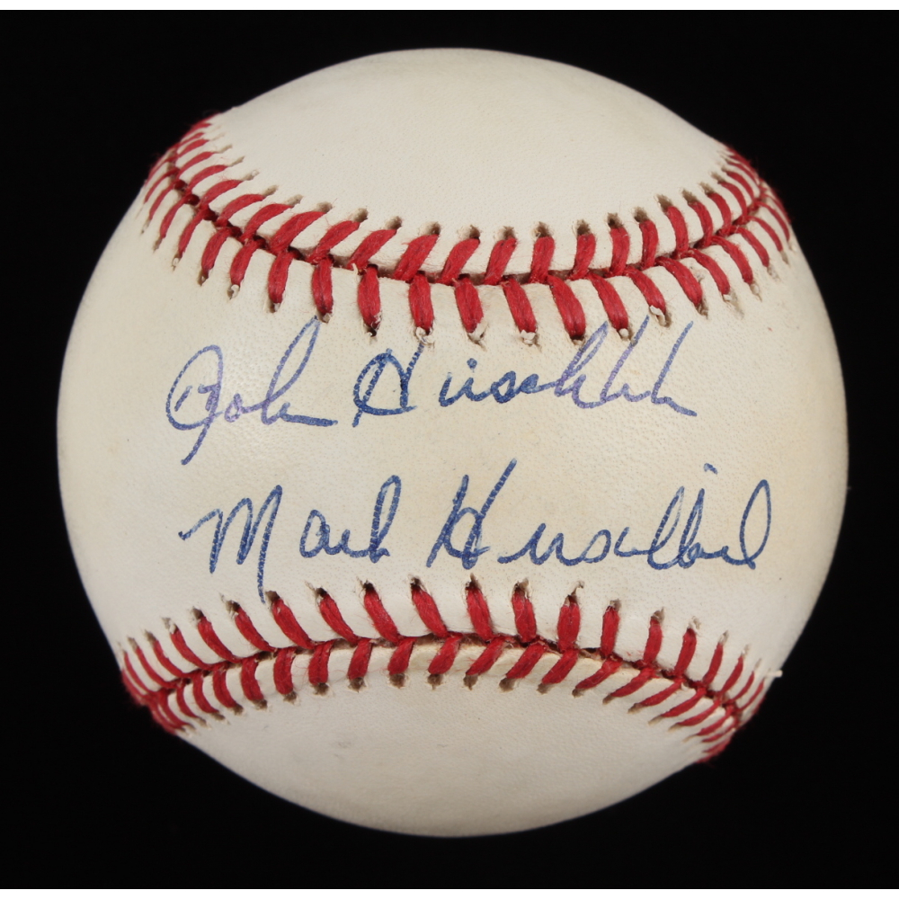 Mark Hirschbeck & John Hirschbeck Signed ONL Baseball (PSA) | Pristine ...