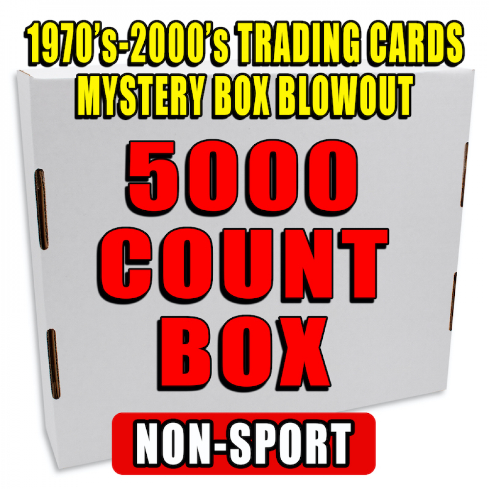 5000 Count Box - 1970's-2000's Mystery Box – NON-SPORTS EDITION ...