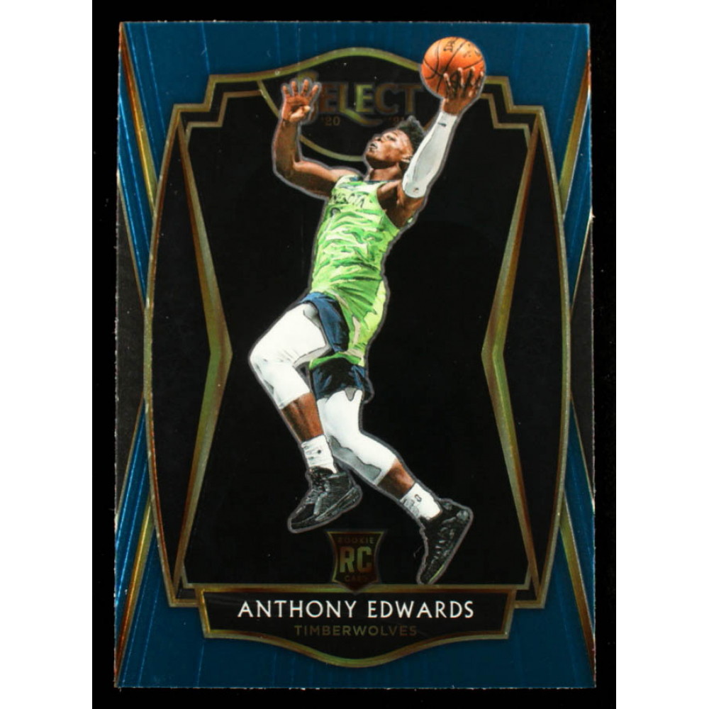 Anthony Edwards 2020-21 Select Blue Retail #169 RC | Pristine Auction