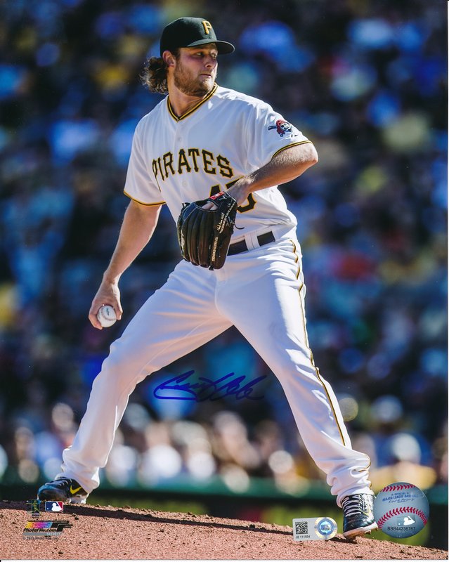Gerrit Cole Signed Pirates 8x10 Photo (MLB) | Pristine Auction