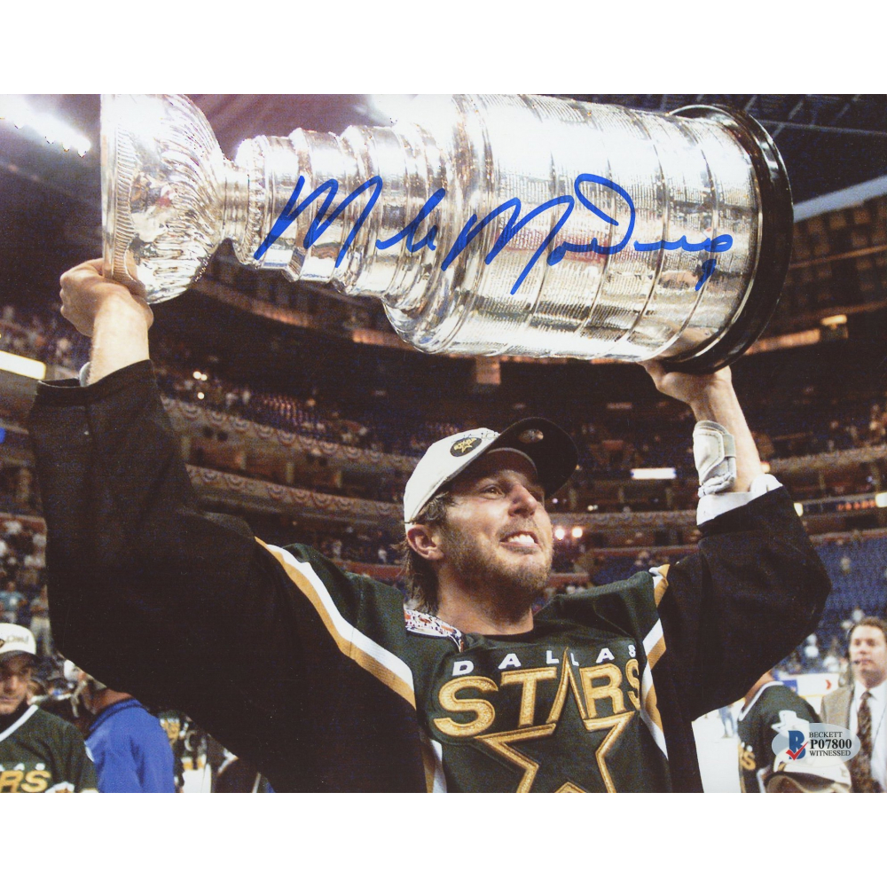 Mike Modano Signed Stars 8x10 Photo (Beckett) | Pristine Auction