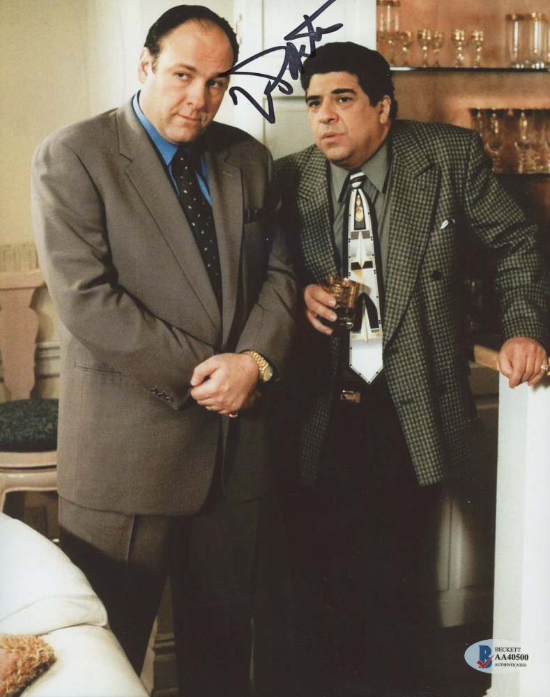 Vincent Pastore Signed "The Sopranos" 8x10 Photo (Beckett) | Pristine ...