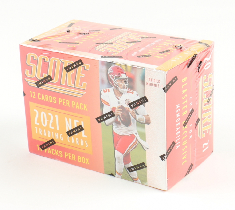 2021 Score Football Blaster Box with (11) Packs | Pristine Auction