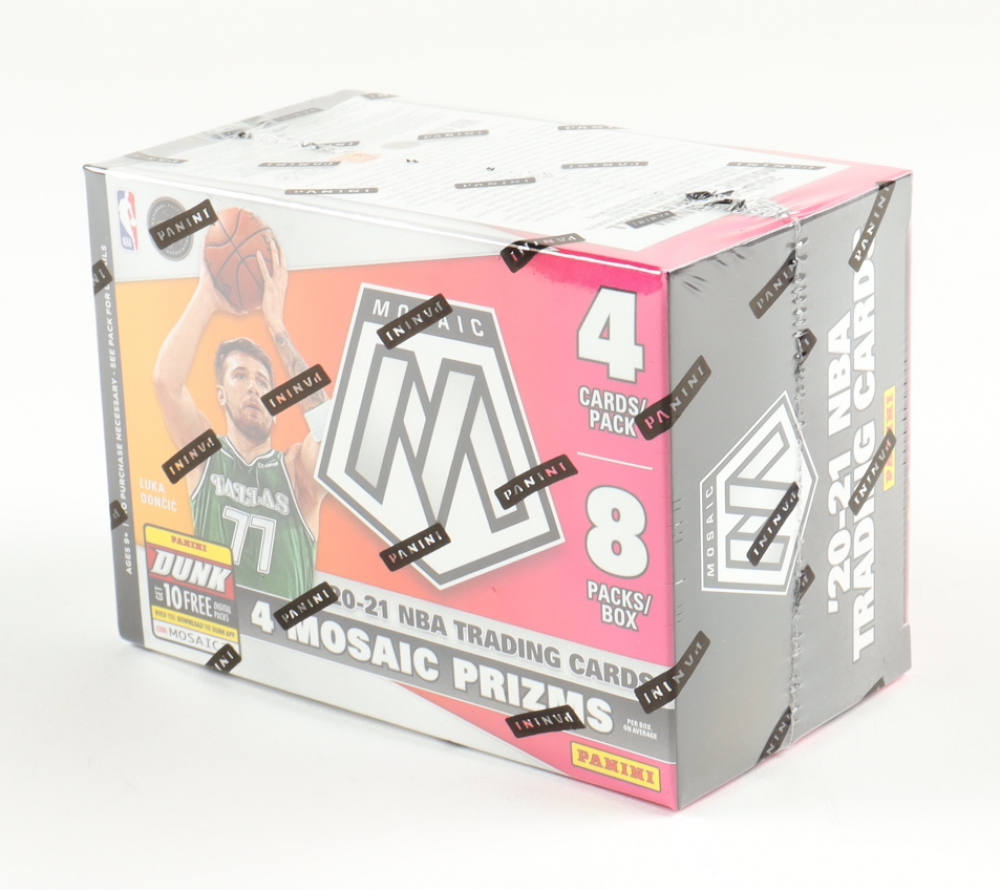 2020-21 Panini Mosaic Basketball Blaster Box with (8) Packs | Pristine ...