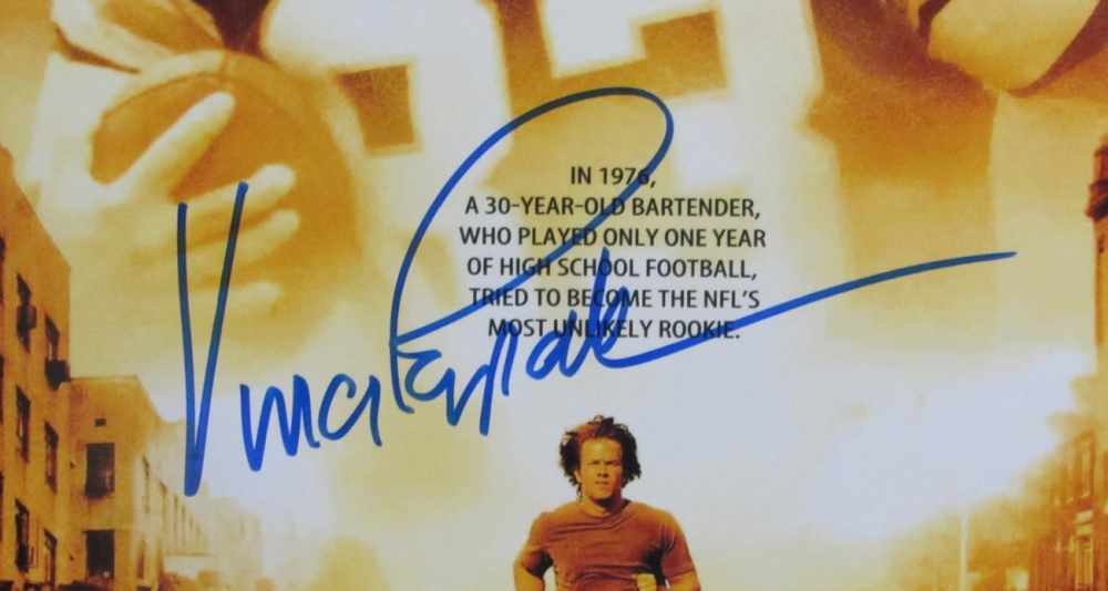 Vince Papale Signed "Invincible" 11x17 Movie Poster Print (JSA ...