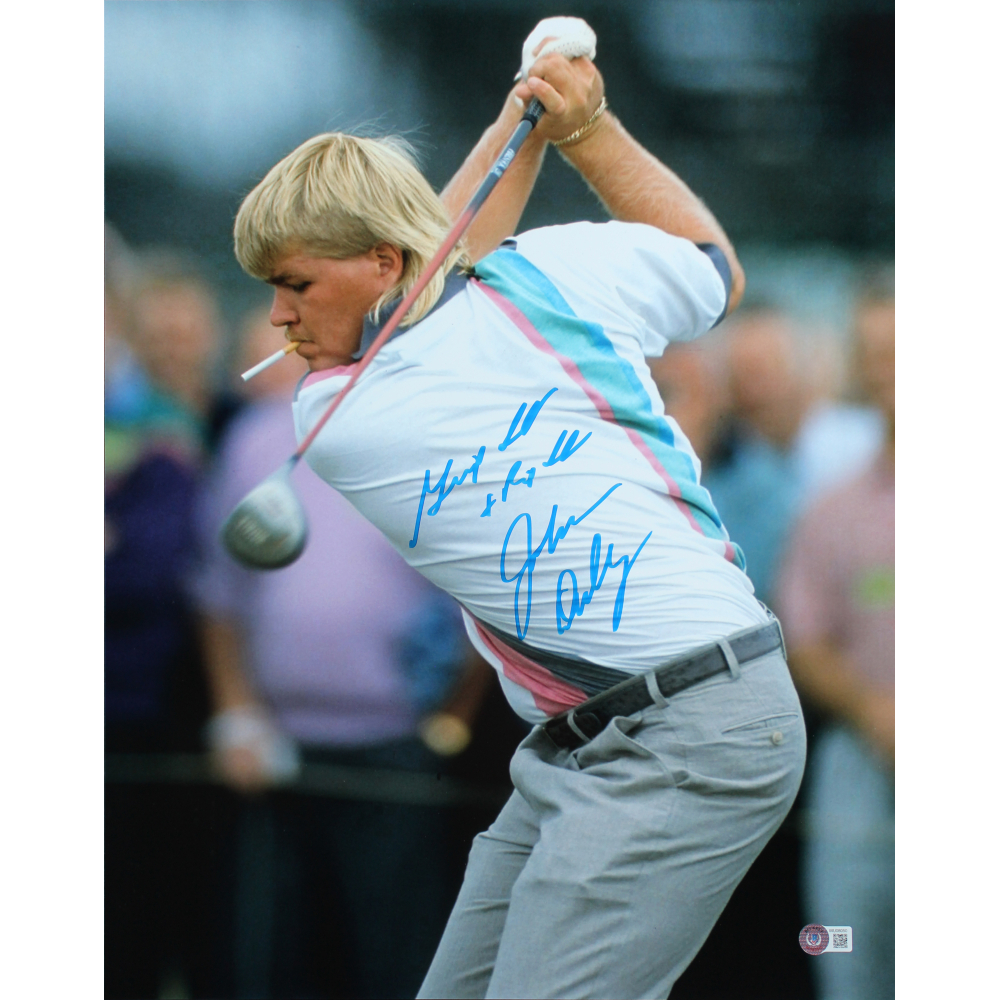 John Daly Signed 16x20 Photo Inscribed "Grip It & Rip It" (Beckett ...