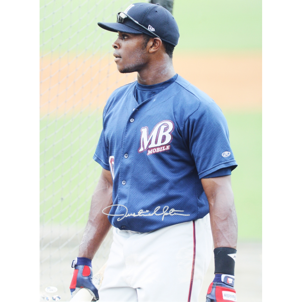 Justin Upton Signed BayBears 18x24 Photo (JSA & MLB) | Pristine Auction