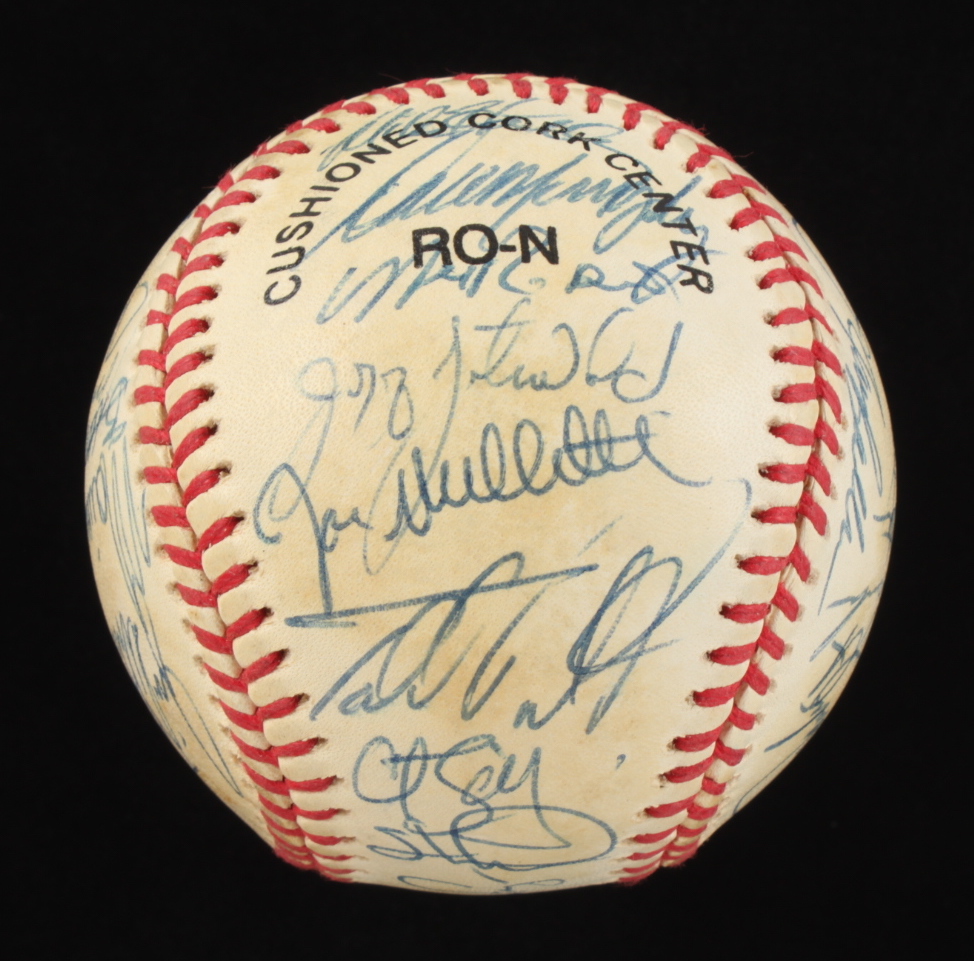 ONL Baseball Team-Signed by (34) 1992 Philadelphia Phillies with John ...