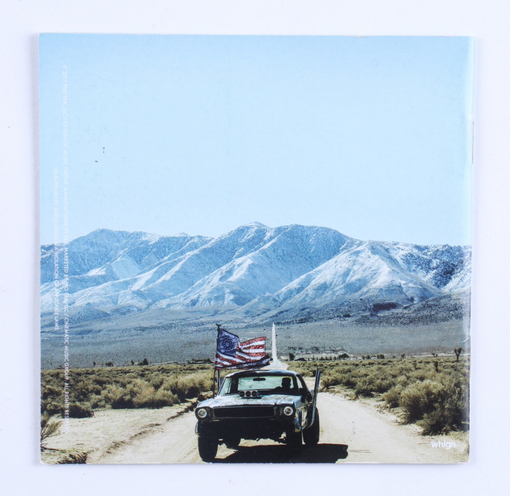 Joey Bada Signed All Amerikkkan Bada Cd Album Cover Psa Pristine Auction