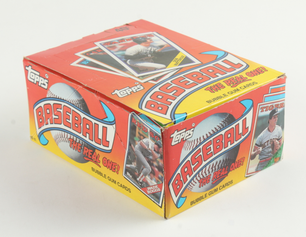 1988 Topps Baseball Wax Box with (36) Packs | Pristine Auction