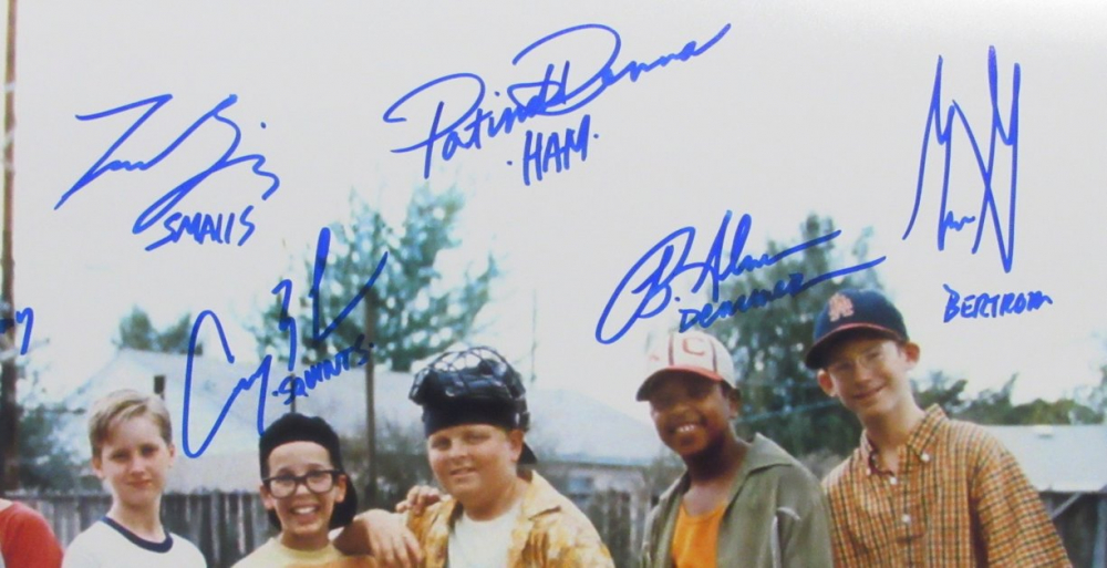 "The Sandlot" 16x20 Photo Cast-Signed by (8) with Tom Guiry, Patrick ...