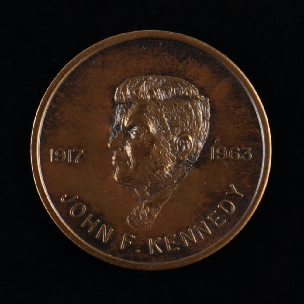 John F. Kennedy Commemorative Medallion | Pristine Auction