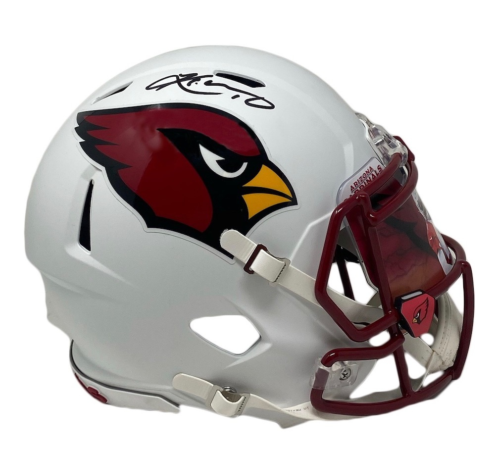 Kyler Murray Signed Cardinals Full-Size Speed Helmet with Custom Visor ...