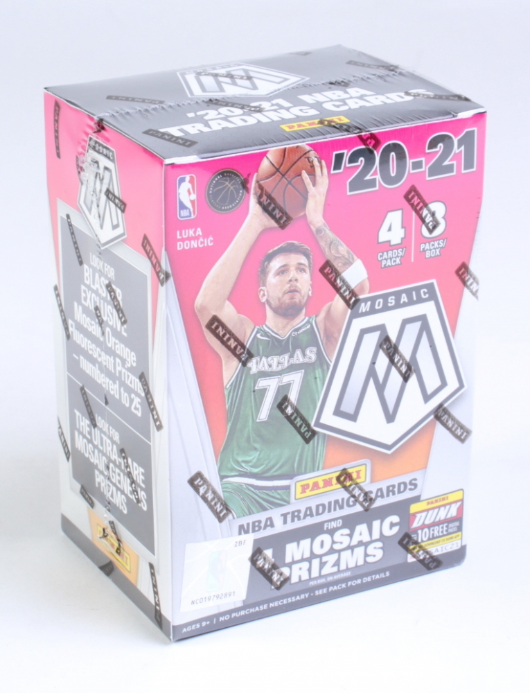 2020-21 Panini Mosaic Basketball Blaster Box with (8) Packs | Pristine ...