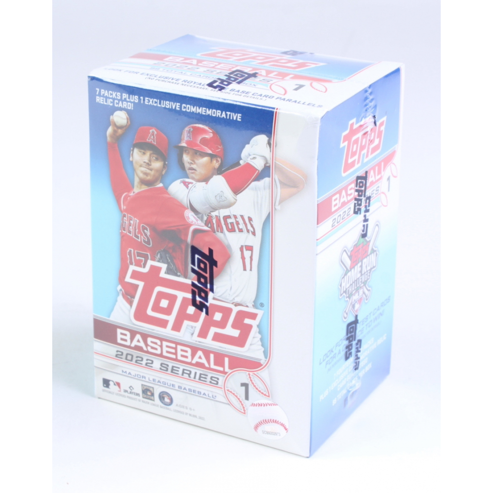 2022 Topps Series 1 Baseball Blaster Box with (7) Packs | Pristine Auction