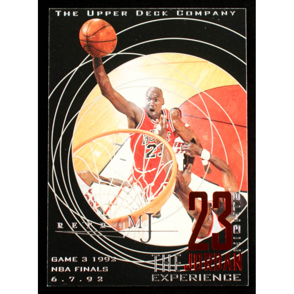 Michael Jordan 1998 Upper Deck Michael Jordan Career Collection #50 ...