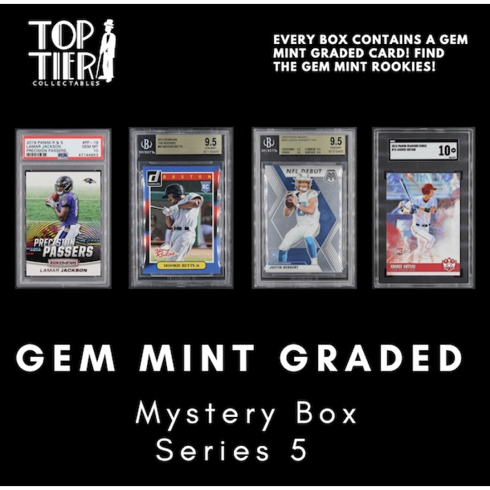 TTC GEM MINT Graded Mystery Box Series #5 (Limited to 50) | Pristine ...