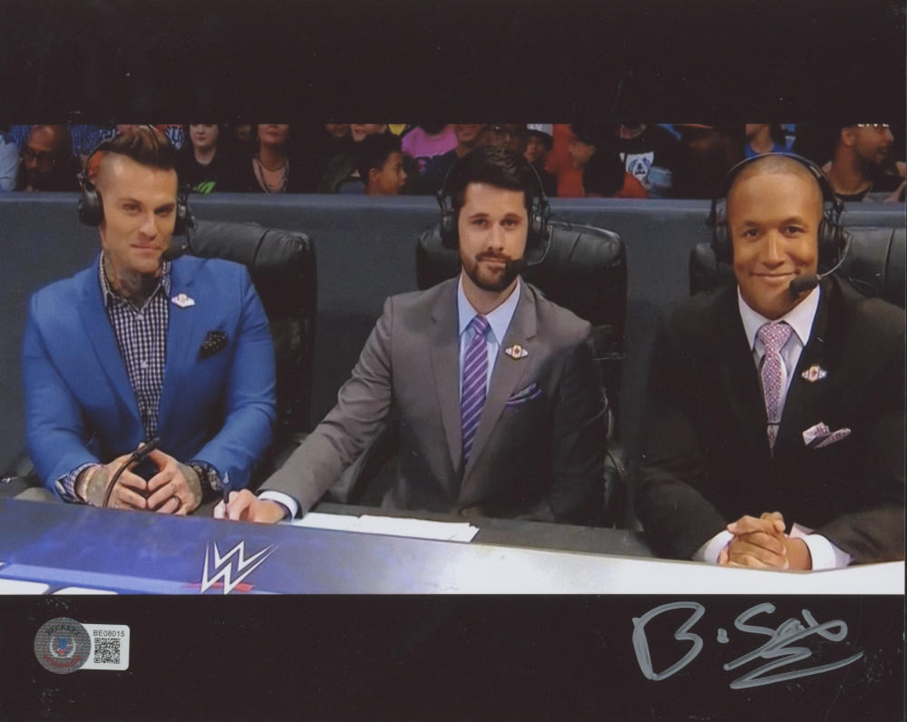 Byron Saxton Signed WWE 8x10 Photo (Beckett) | Pristine Auction