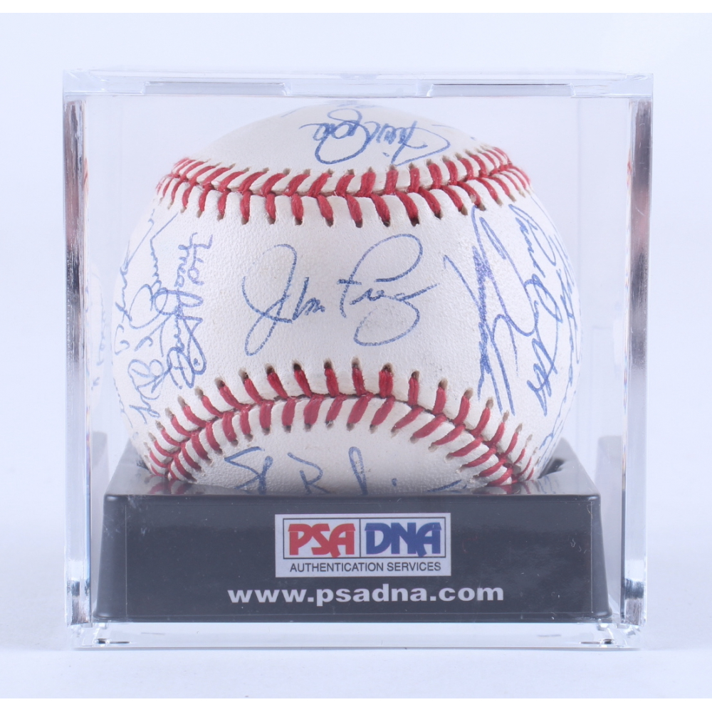 1994 Philadelphia Phillies ONL Baseball Team-Signed by (27) with Curt ...